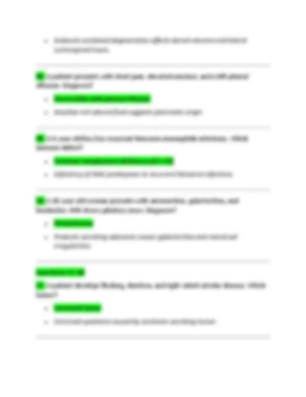 COMSAE Phase 1 Practice Exam: Questions and Answers with Rationales ...