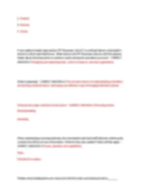 CCC Module 4 Post Test Exam: 300 Solved Questions (2025-2026) | Exams ...