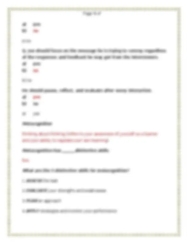 Introduction to Communication Exam Questions and Study Guide | Exams ...