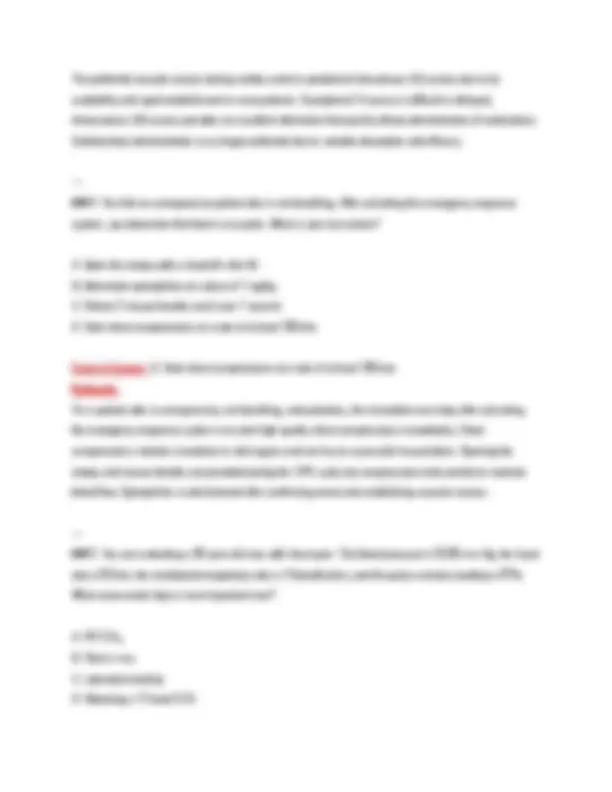 ACLS Exam Questions and Answers: 100% Pass Guarantee | Exams Nursing ...