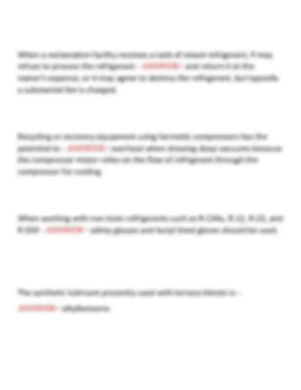 SkillCat EPA 608 & Core Final Exam | Verified Questions & Answers ...