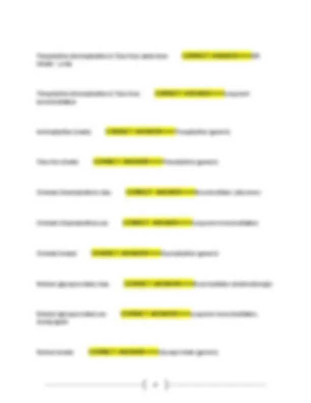 Pharmacology Final Midterm Exam With Well Detailed Question & Answers Perfectly A+ Graded ...