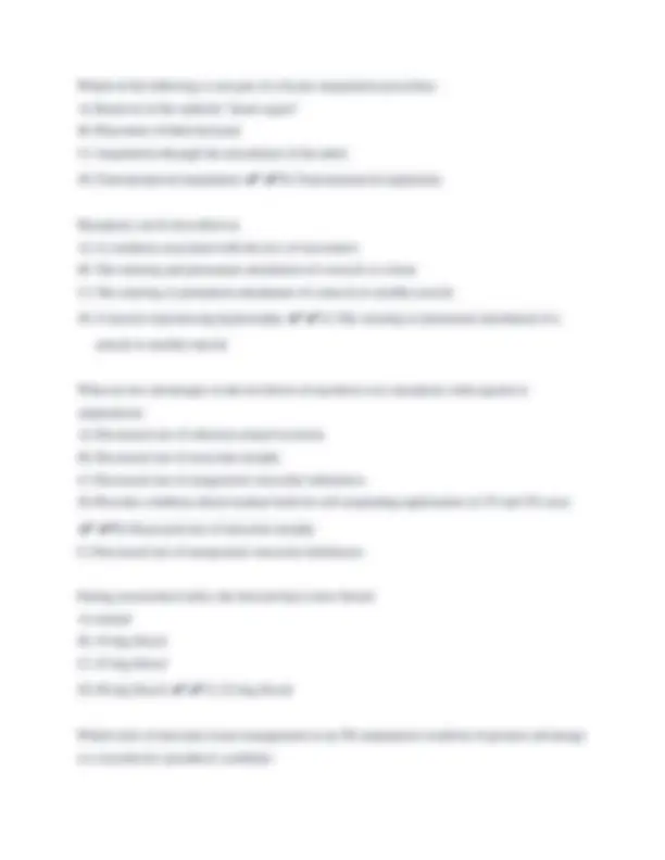 O&P Board Prep: Mock Prosthetic Written Exam (ACTUAL 2025/2026 ...