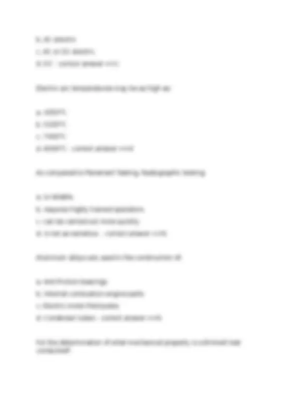 Power Engineering 4th Class - A6 questions and answers already passed ...