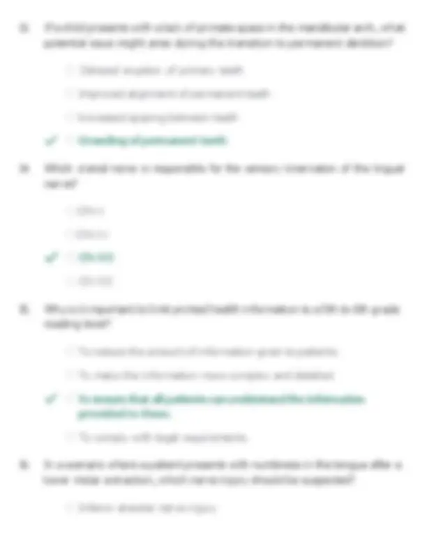 INBDE FINAL EXAM 2025/2026 WITH 100% ACCURATE ANSWERS | Exams Nursing ...