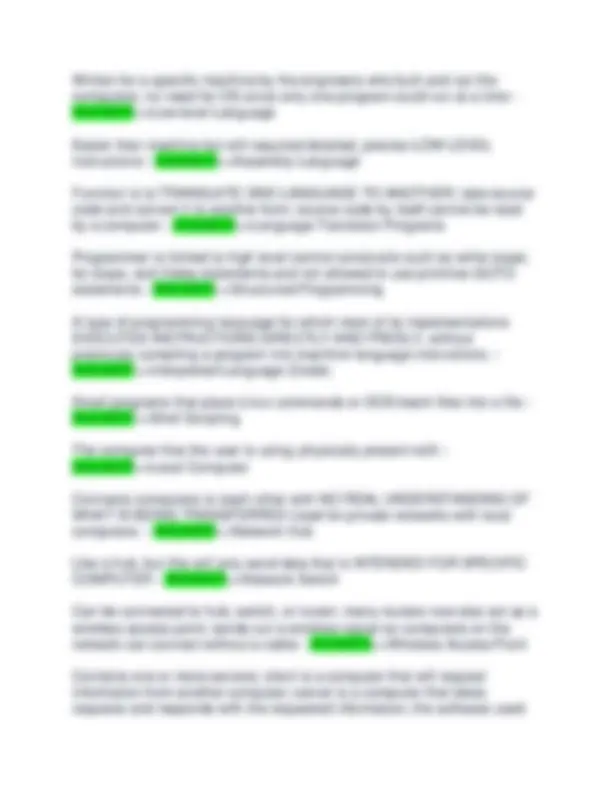 WGU C182 Objective Assessment Exam 2024-2025 With Questions and Answers 100% Pass Soluti | Exams ...