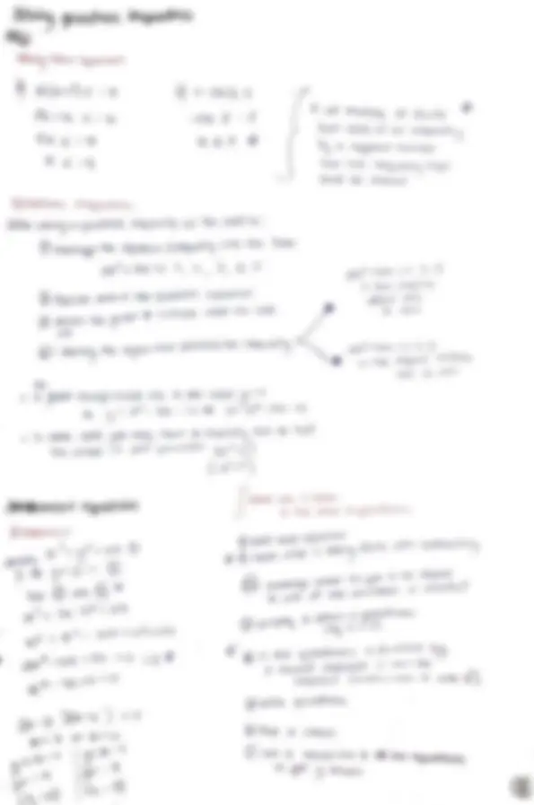Quadratic Equations – Complete Handwritten Notes | Lecture notes ...
