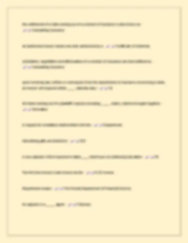 Florida Insurance Adjuster Licensing Test Questions and 100% Correct ...