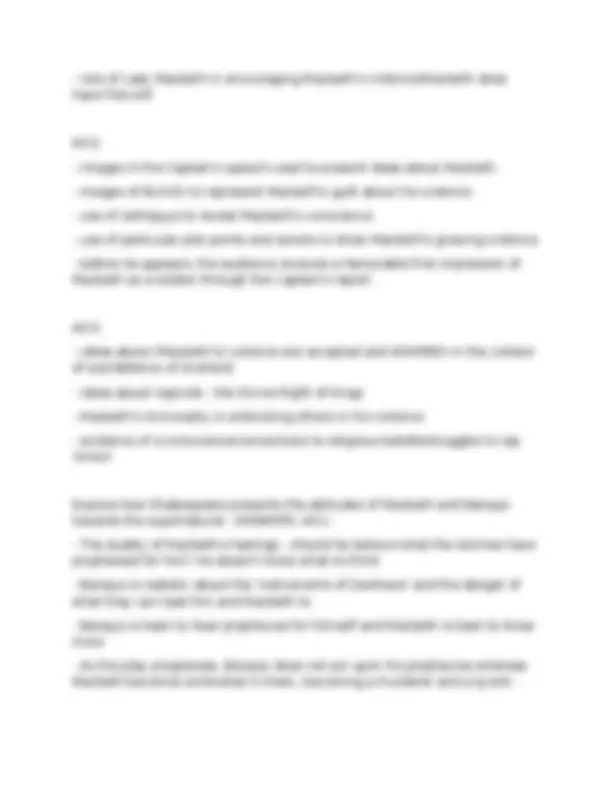 AQA GCSE English Literature - Macbeth exam questions and answers ...