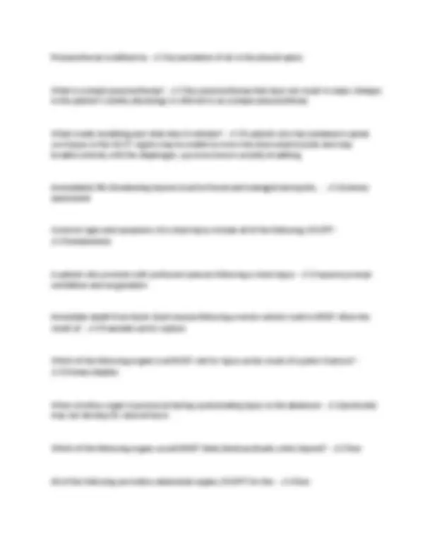 EMT Exam 13: Complete Q&A with Verified Solutions-2025/2026 | Exams ...