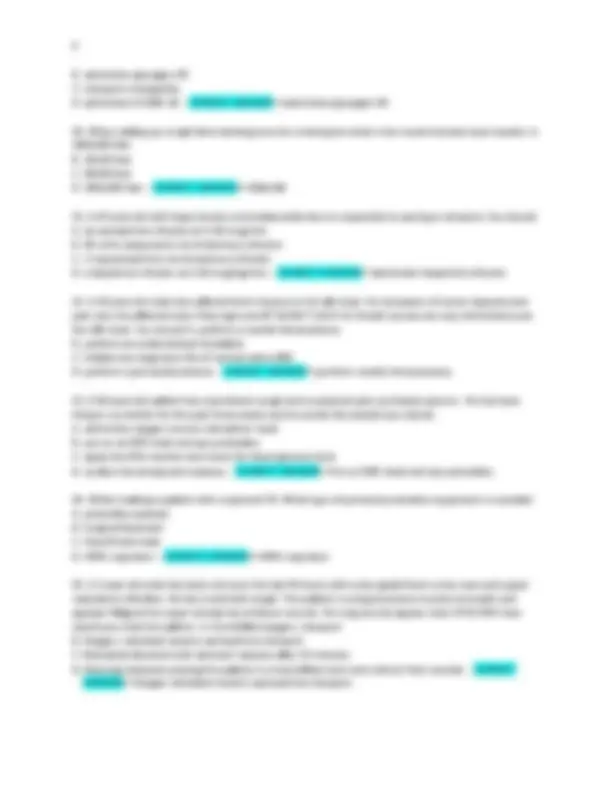 FISDAP PARAMEDIC FINAL LATEST EXAM QUESTIONS AND CORRECT ANSWERS|2025 ...