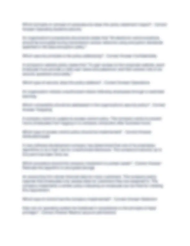 Fundamentals of Information Security Exam Q&A | Exams Advanced ...