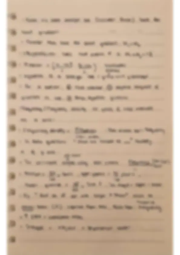 0580 igcse maths notes | Lecture notes Mathematics | Docsity