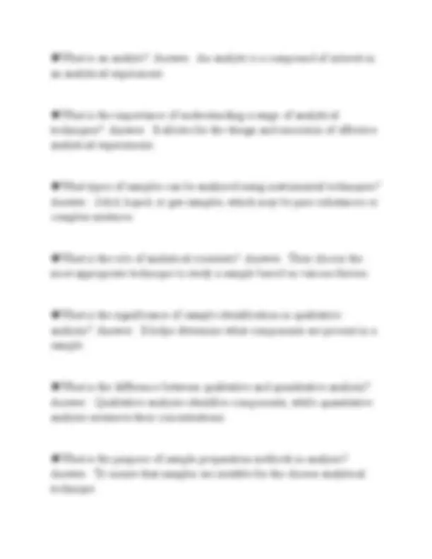 BIOTECHNOLOGICAL INSTRUMENTS AND TECHNIQUES TEST PAPER 2026 SOLVED ...