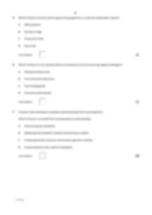 2025 OCR GCSE Combined Science A (Gateway Science) J250/02 Biology ...