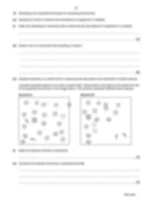 OCR A Level BIOLOGY A Paper 1/ 2/ 3 JUNE 2025 QUESTION PAPERS AND MARK ...