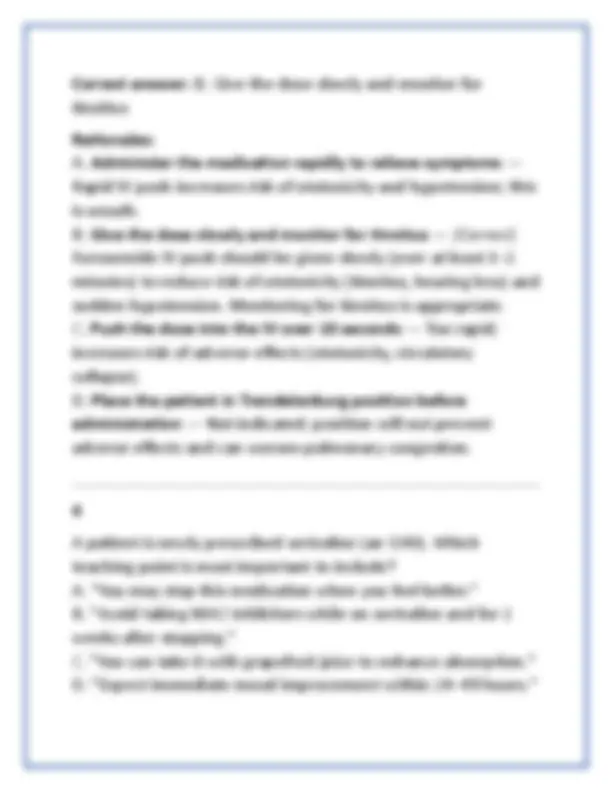 Saunders NCLEX-RN Pharmacology Test Bank 2025 | Drug Administration ...