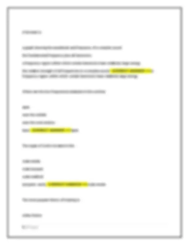 Hearing Aid Academy Final Exam: 200 Questions and Answers | Exams ...