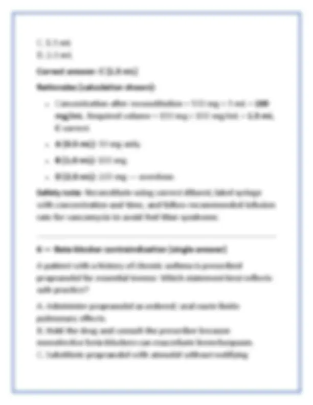 Saunders NCLEX-RN Pharmacology Test Bank 2025 | Advanced Drug ...