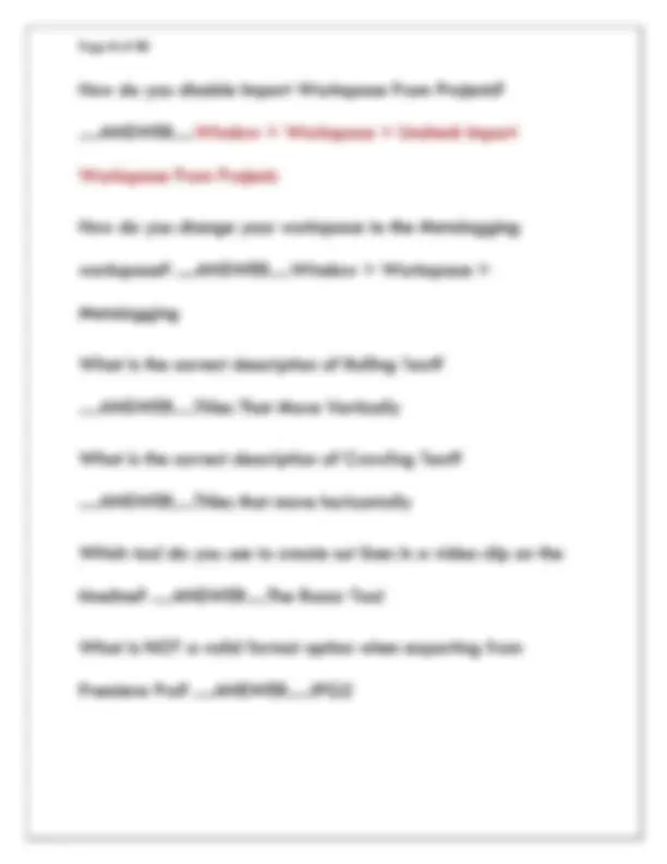 Adobe Premiere Pro Certification Test 2025: Newest 200 Actual Exam ...