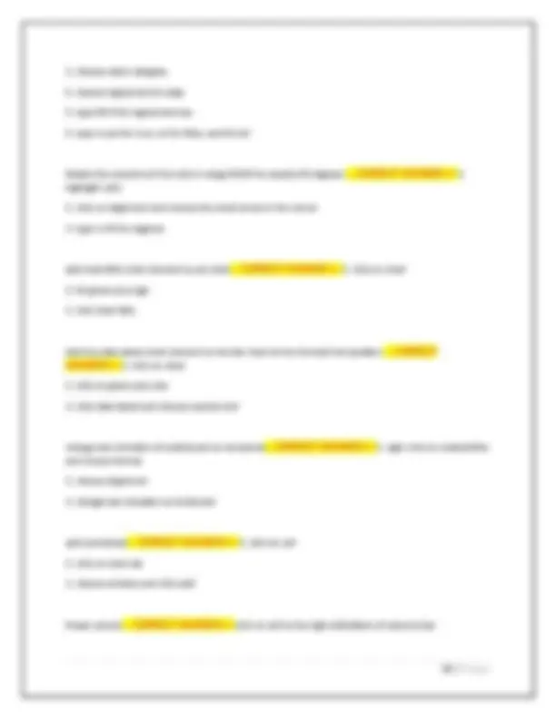 Excel Exam Questions and Answers: A+ Graded Solutions | Exams Computer ...