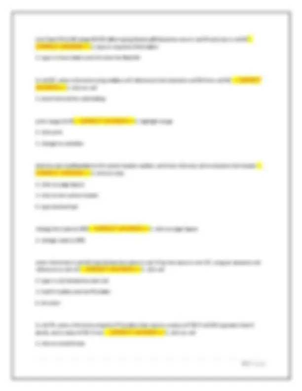 Excel Exam Questions and Answers: A+ Graded Solutions | Exams Computer ...