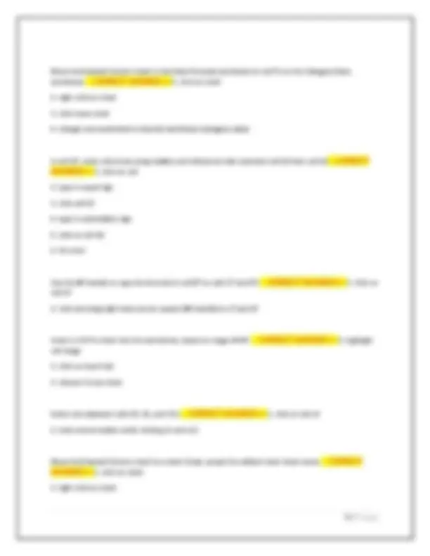 Excel Exam Questions and Answers: A+ Graded Solutions | Exams Computer ...