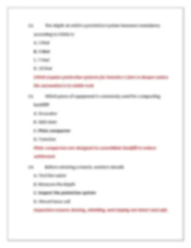 Ohio Excavation Contractor Exam Practice Questions and Answers 2025 ...
