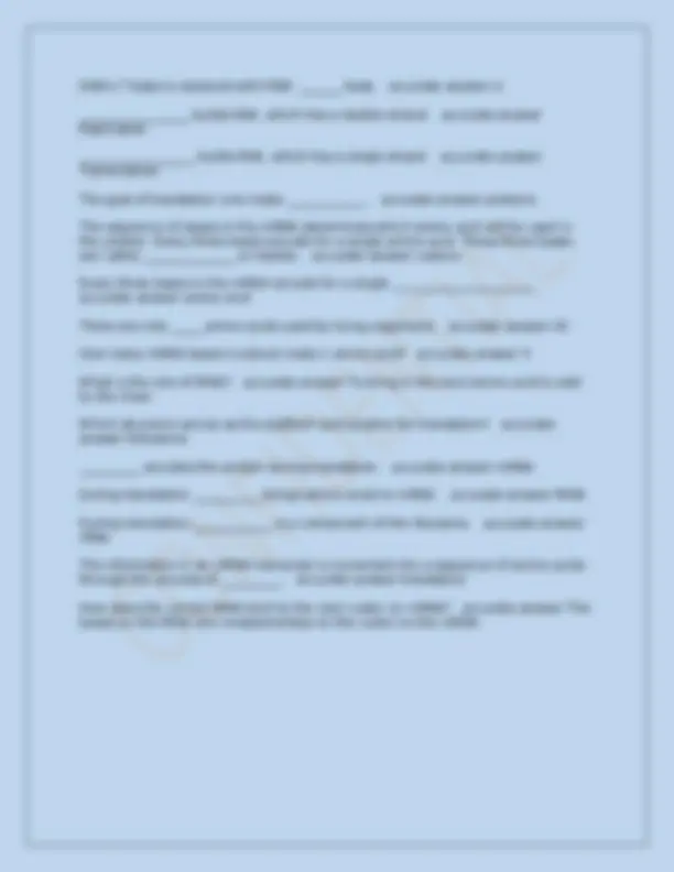 WGU INTRO TO BIO-C190 UNIT 7 QUESTIONS WITH 100% ACCURATE ANSWERS ...
