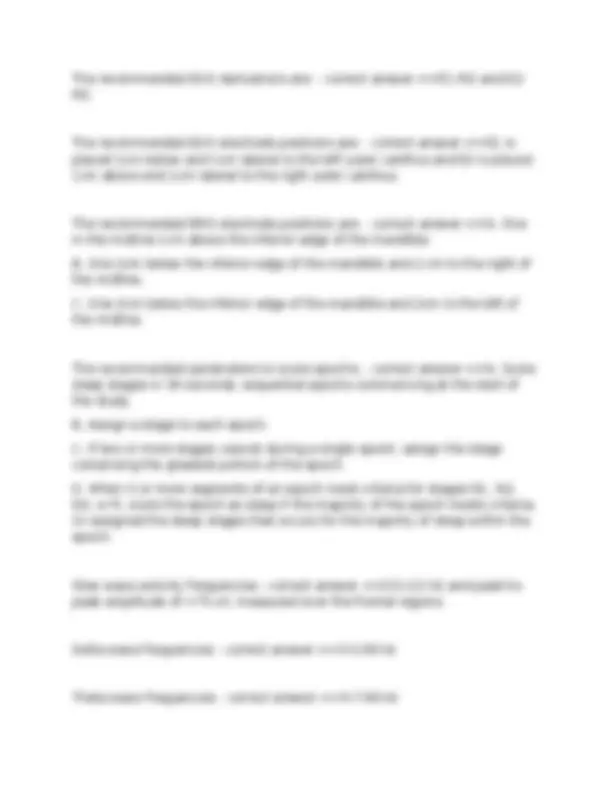 AASM Scoring Rules and Guidelines: Questions and Answers | Exams ...