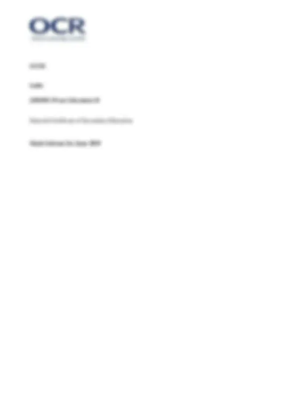 2025 OCR GCSE Latin J282/03 Prose Literature Complete Question paper ...