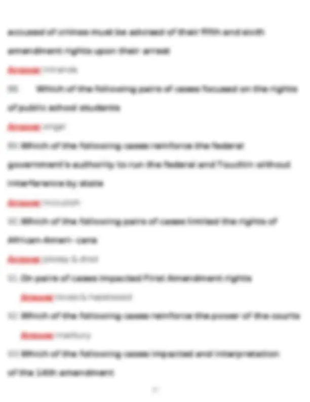 Florida Civic Literacy Exam (FCLE) 2025/2026 – Study Guide & Verified ...