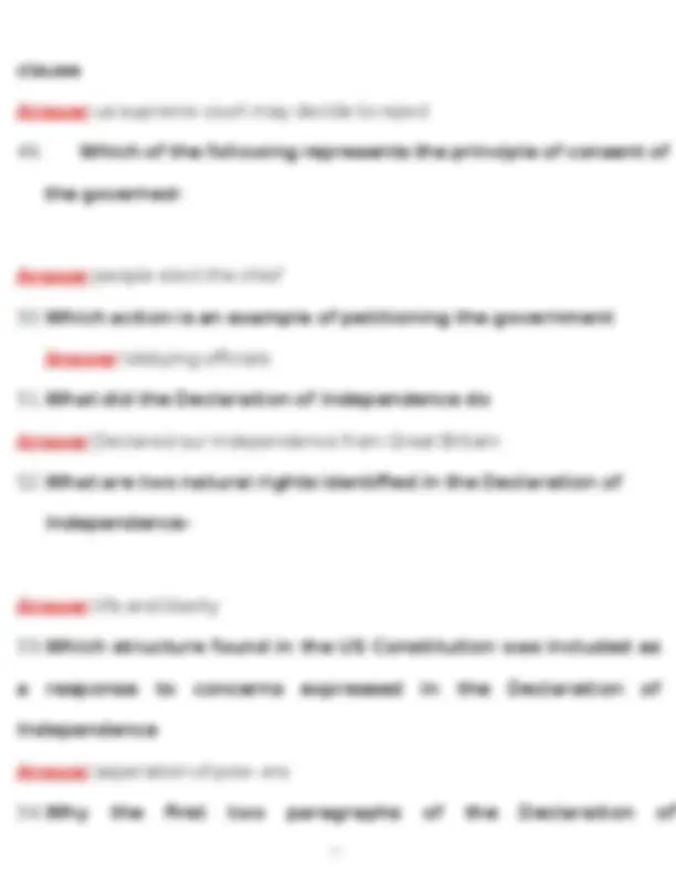 Florida Civic Literacy Exam (FCLE) 2025/2026 – Study Guide & Verified ...