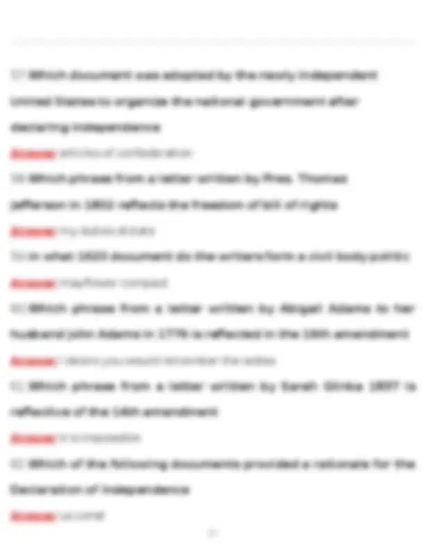 Florida Civic Literacy Exam (FCLE) 2025/2026 – Study Guide & Verified ...