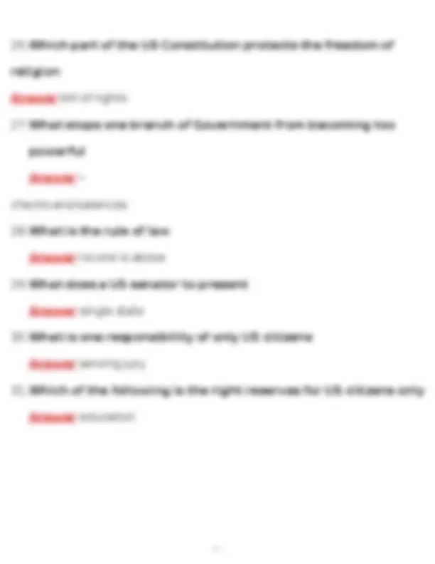 Florida Civic Literacy Exam (FCLE) 2025/2026 – Study Guide & Verified ...