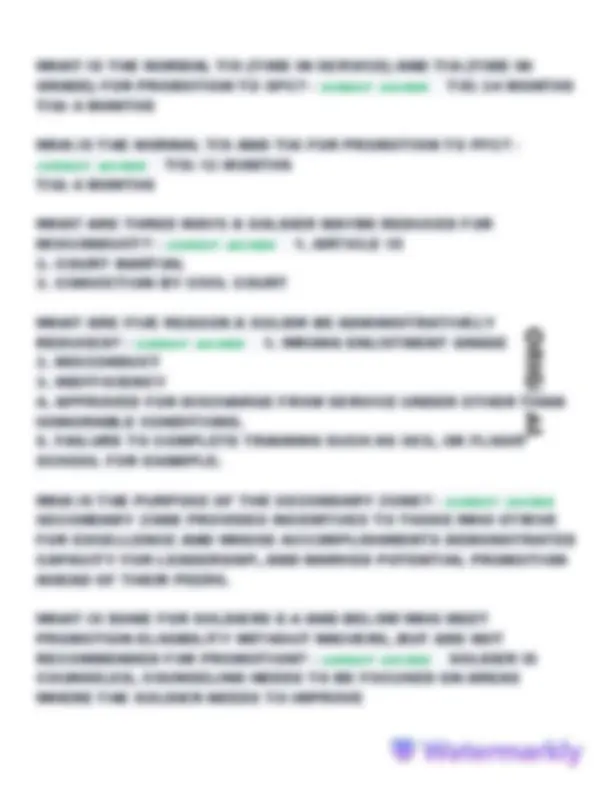 Army MRT Test: 423 Questions & Answers for 2024/2025 | Exams ...