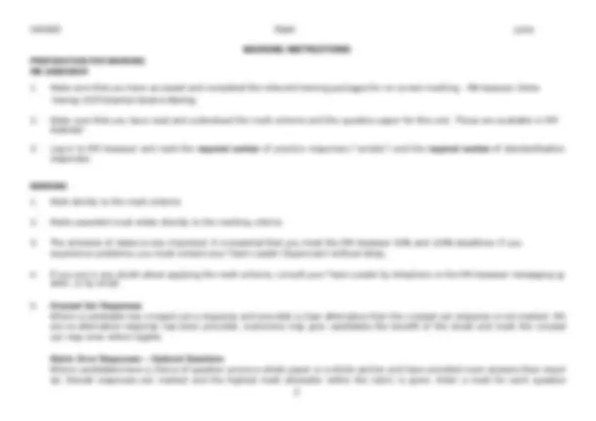 2025 OCR A Level Computer Science H446/01 Computer systems | Exams Computer Science | Docsity