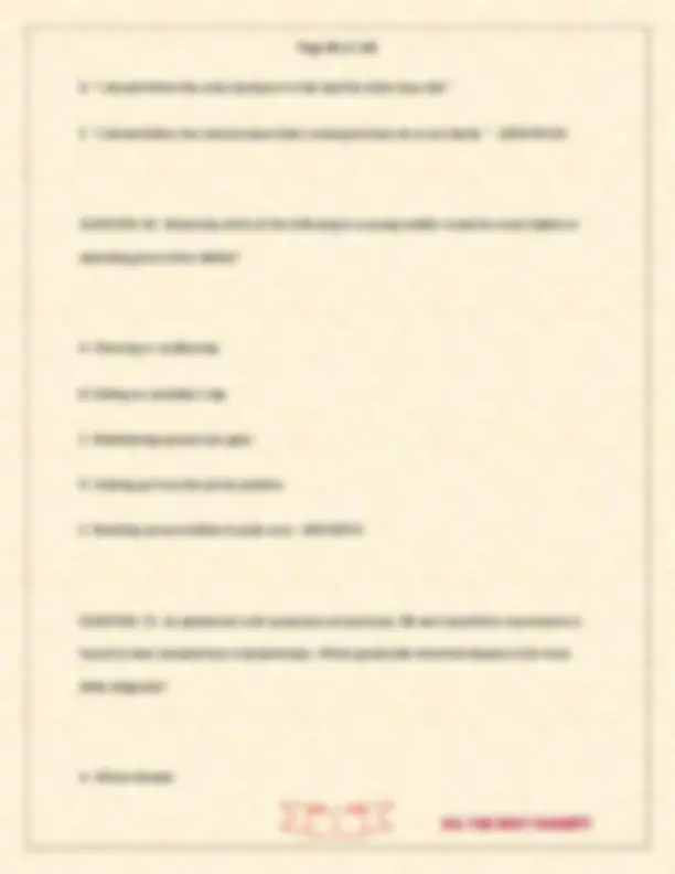 CHILD PRITE Exam – Psychiatry: Actual Exam with 200 Newest Questions ...