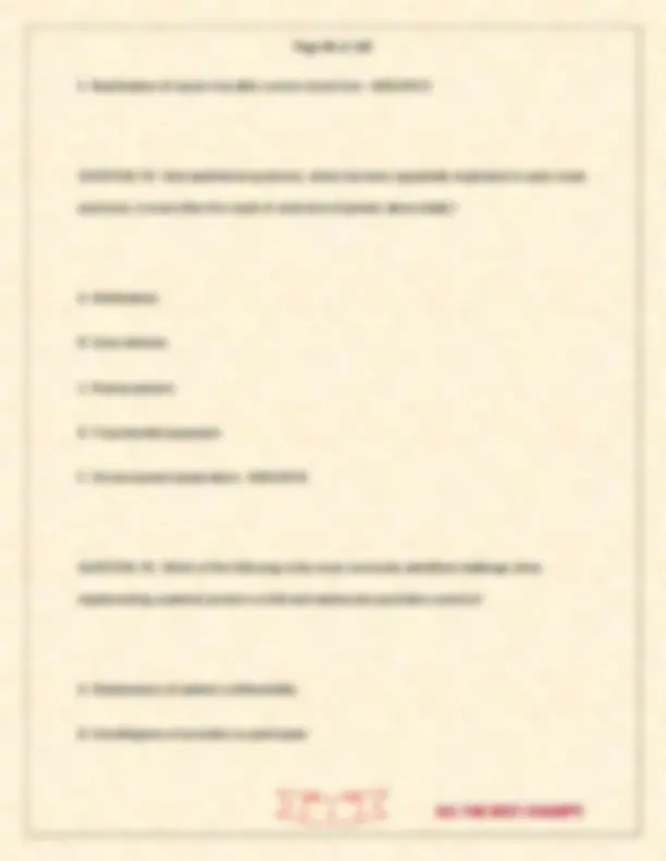 CHILD PRITE Exam – Psychiatry: Actual Exam with 200 Newest Questions ...