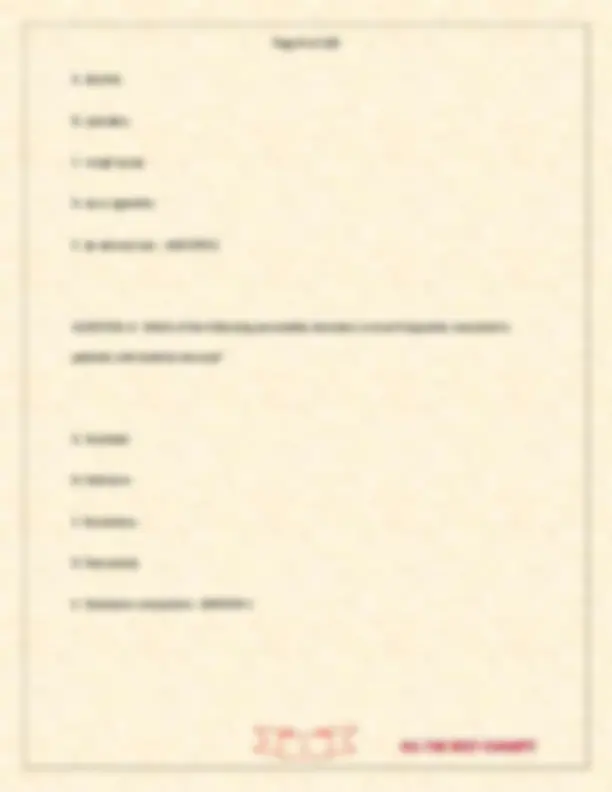 CHILD PRITE Exam – Psychiatry: Actual Exam with 200 Newest Questions ...