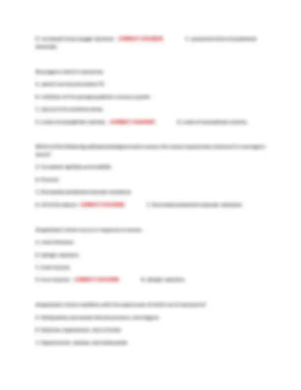 Shock, Sepsis, and Multiple Organ Dysfunction Syndrome Exam Questions ...