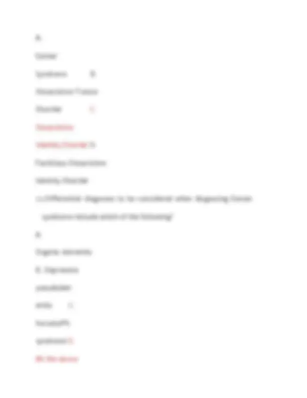 NRNP 6665-01 Week 11 Final Exam: Comprehensive Study Guide with ...