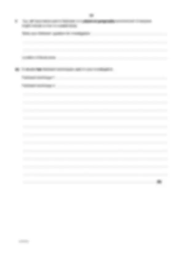 Actual 2025 OCR GCSE Geography A (Geographical Themes) J383/03 ...