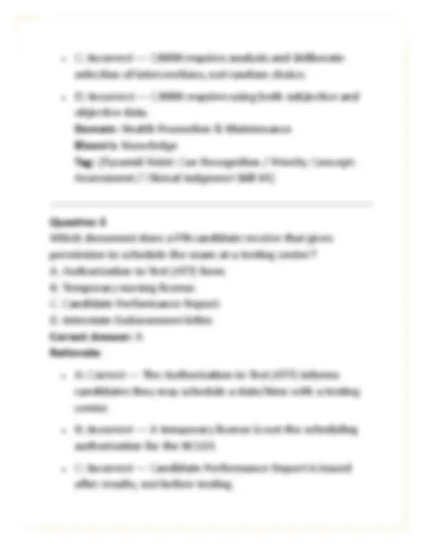 NCLEX-PN 2025 Saunders-Style Practice Test Bank | 70 Chapters, 20 MCQs ...
