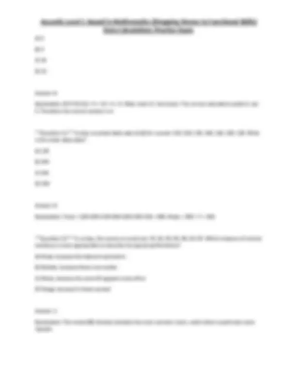 Ascentis Level 1 Award in Mathematics (Stepping Stones to Functional ...