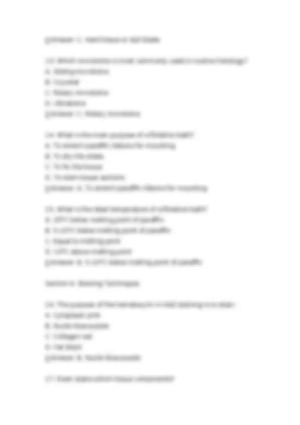 ASCP Histology Exam Prep 2025–2026 | HT & HTL Certification Study Guide | 200 Practice Que ...