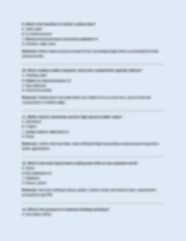 BOILERMAKER REAL 2025”2026 EXAM REVIEW 150 QUESTIONS AND CORRECT ...