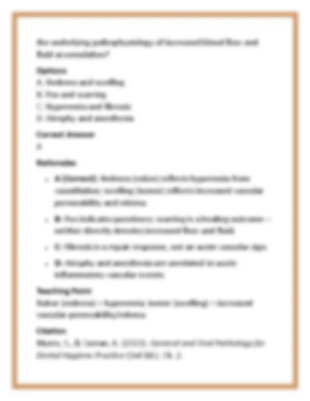 General & Oral Pathology Test Bank (Myers & Curran) – Dental Hygiene ...