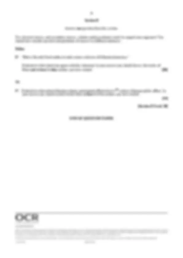 2025 OCR A Level Classical Civilisation H408/34 Democracy and the ...