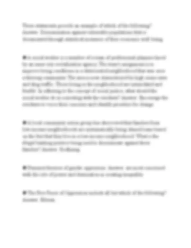 MSW COMPREHENSIVE EXAMINATION TEST 2026 QUESTIONS WITH ANSWERS GRADED ...